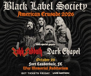 Black Label Society | FTL War Memorial